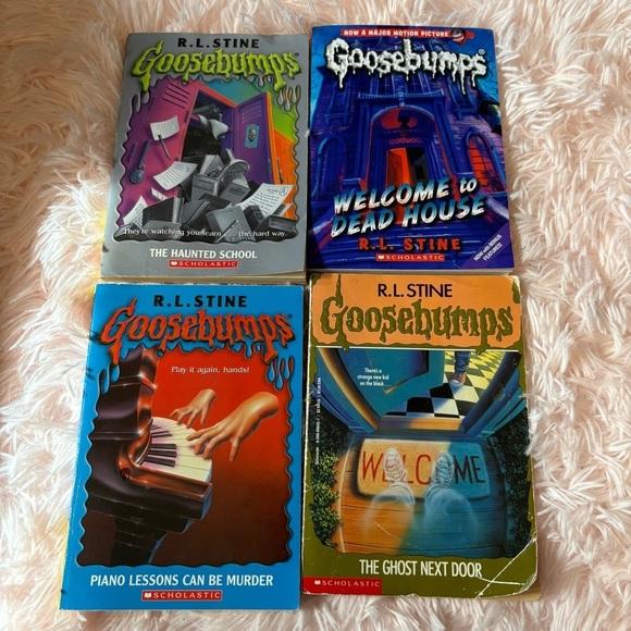 Vintage | Accents | Vintage Goosebumps Book Set The Haunted School ...